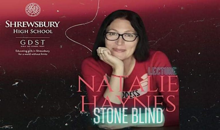 Natalie Haynes – Stone Blind (at Shrewsbury School) - The Classics Library